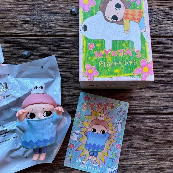 POP MART | Toys | Pop Mart Nyota Fluffy Life Action Figure | Poshmark